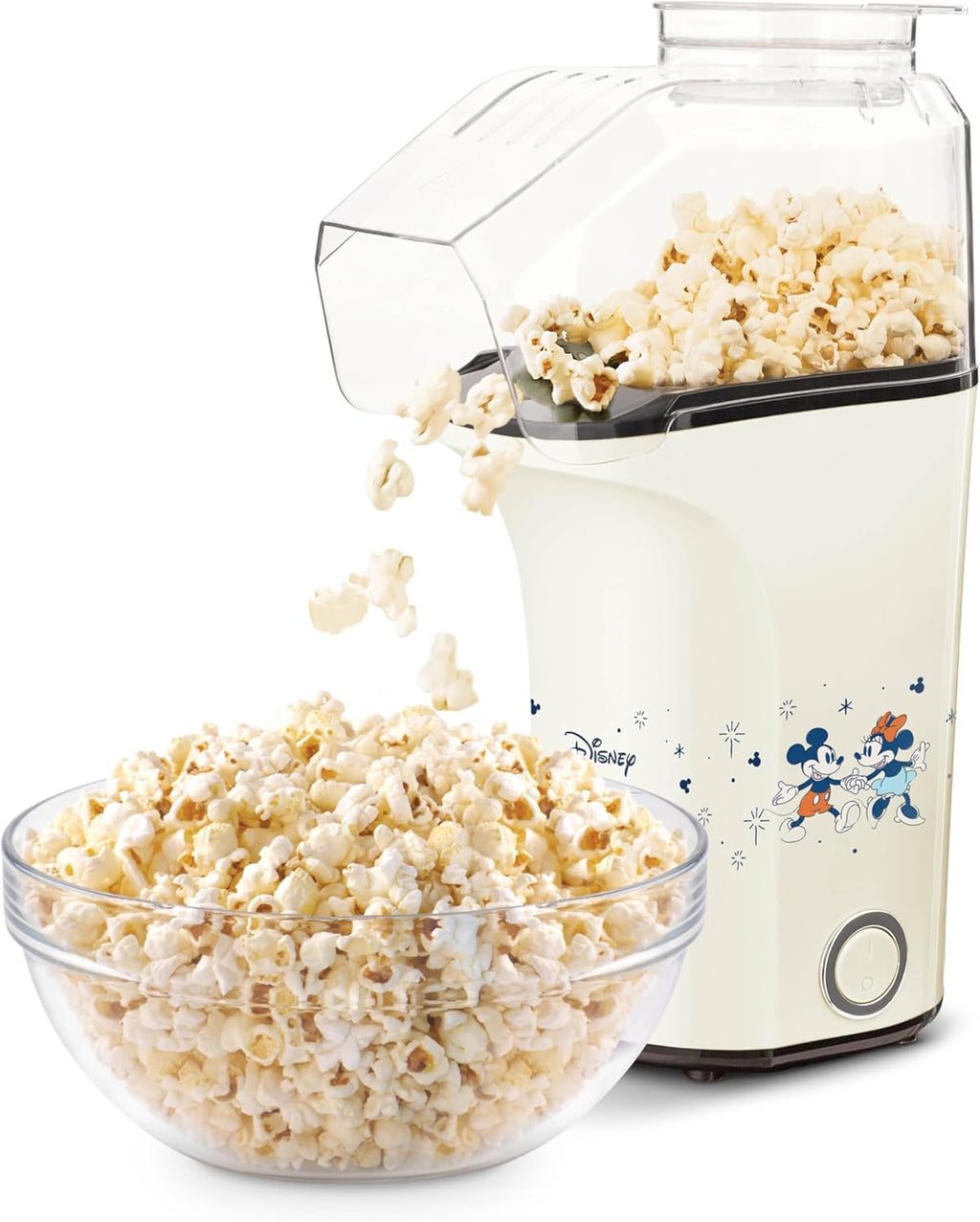 Yingboo Hot Air Popcorn Maker | Oil-Free Popper with Butter Tray, 16 ...