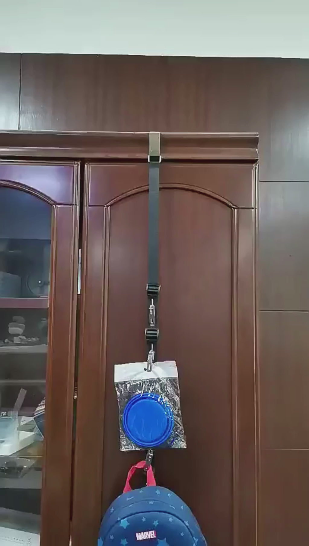 Baseball Cap Organizer Over-the-Door | Holds 18-36 Hats | Perfect Curve ...